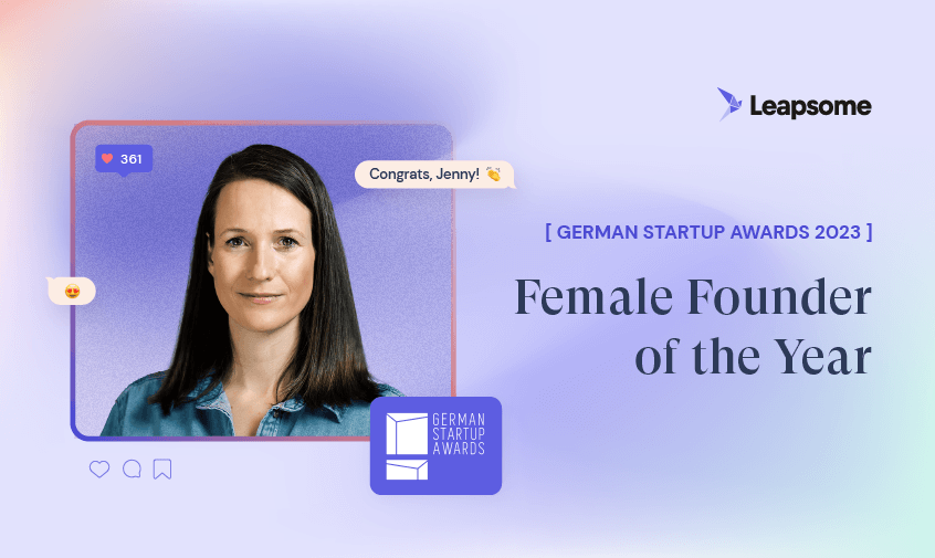 Jenny von Podewils named Female Founder of the year 2023